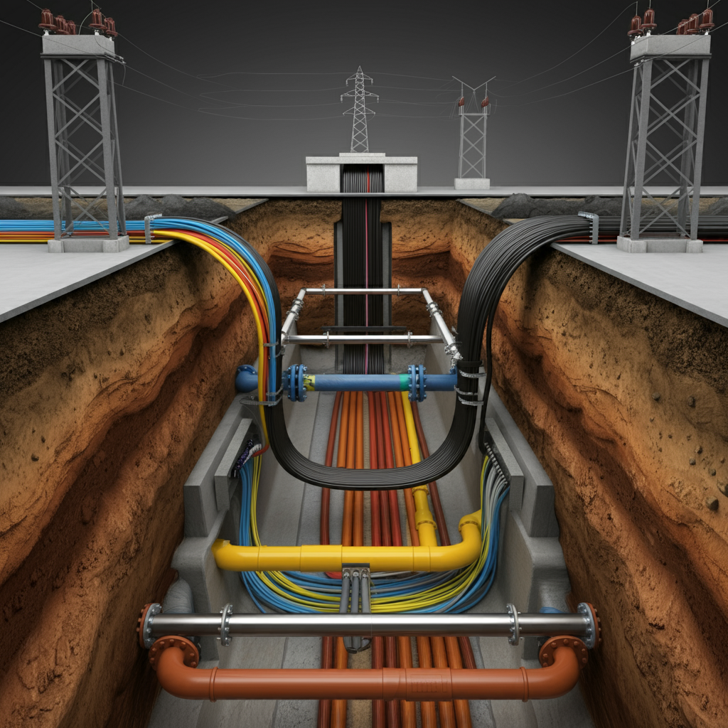 Underground Utilities – Cross-Section Diagram - Durkan & Sons Ltd ...